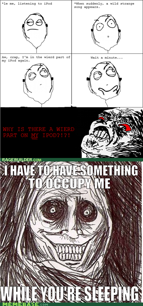 Re-Raged: The Music Lurker - Rage Comics - rage comics