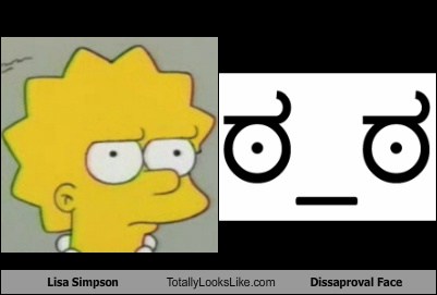 Lisa Simpson Face