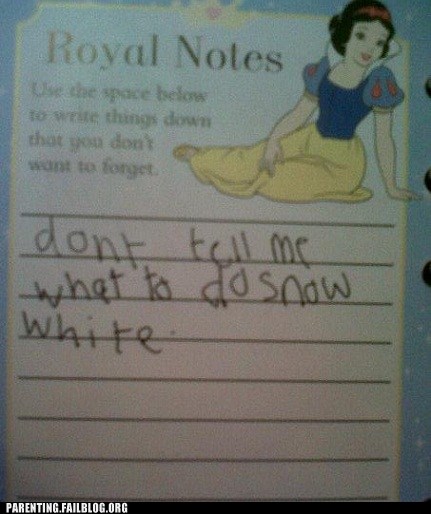 Bossy Princess - Parenting - crazy parenting fails - funny parents ...