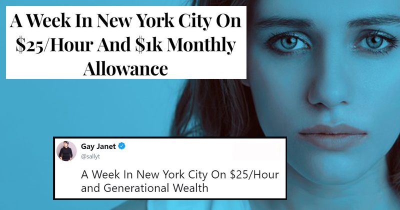 Spoiled Rich Girl Revealing How She Affords NYC Life Will Make You Rage ...