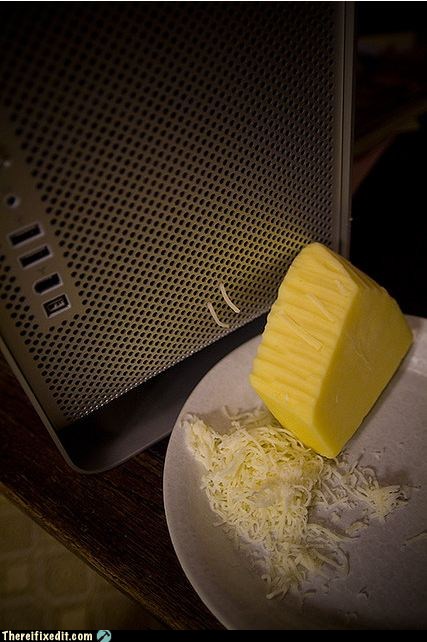 There, I Fixed It - computer - white trash repairs - Cheezburger