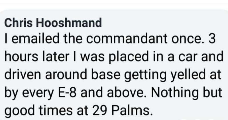 Marine Shares Hilarious Story About Why You Don't Email The Commandant ...