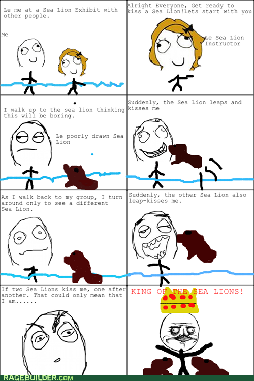 Fish Breath, Lord of the Sea Lions - Rage Comics - rage comics