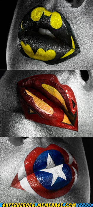 Super Lips - Superheroes - superheroes, batman, superman, avengers ...