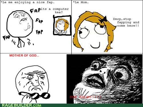 She's Known the Whole Time - Rage Comics - rage comics