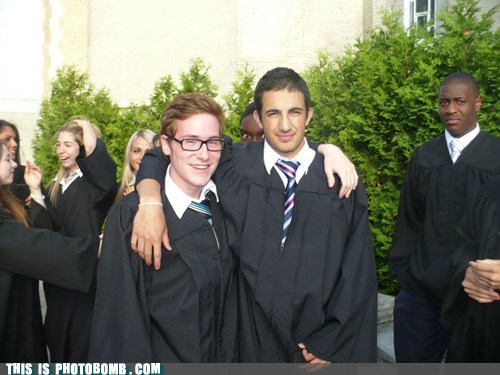 You Didn't Really Graduate - Photobombs - photobomb that guy