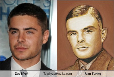 Zac Efron Totally Looks Like Alan Turing - Totally Looks Like