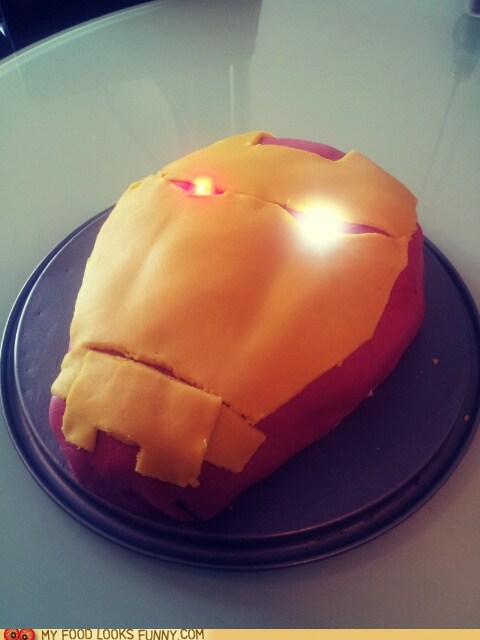 My Food Looks Funny - iron man - funny food photos - Cheezburger