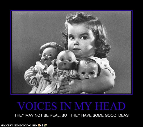 VOICES IN MY HEAD - Historic LOLs - funny pictures history