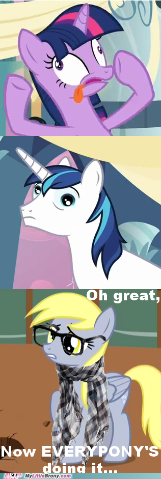 Who Knew Derpy Was a Hipster... - My Little Brony - my little pony ...