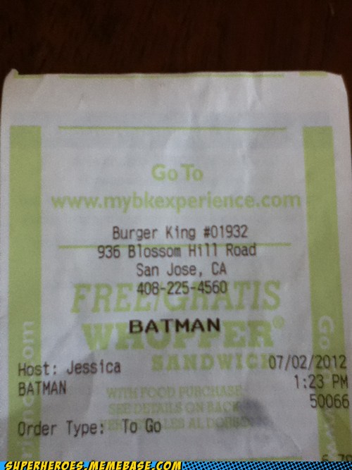 Even Batman Gets Hungry - Superheroes - superheroes, batman, superman ...