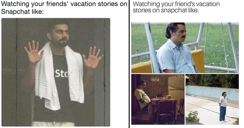'Watching Your Friends Snapchat Stories' Memes Are The Epitome Of FOMO ...