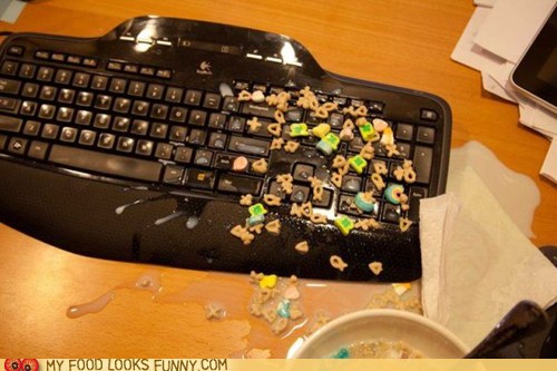 My Food Looks Funny - keyboard - funny food photos - Cheezburger