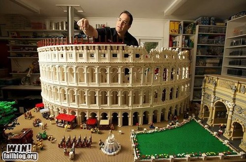 LEGO Coliseum WIN - WIN! - epic win photos