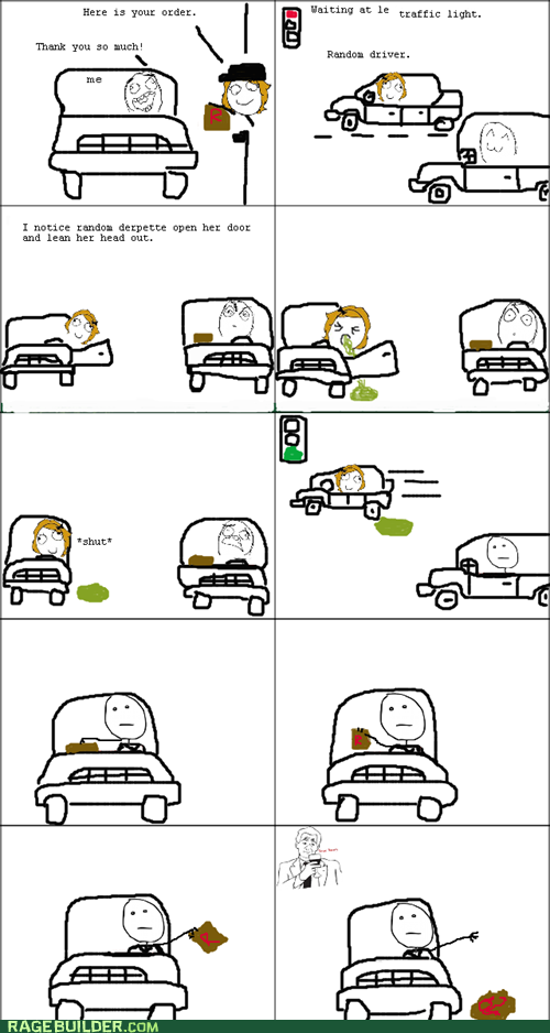 High Occupancy Vomit Lane - Rage Comics - rage comics