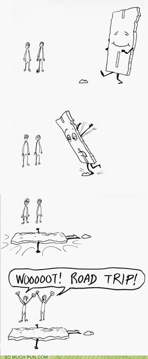 Puns - road - Funny Puns - Pun Pictures - Cheezburger