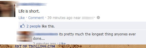 Welcome to Your Greatest Accomplishment - Art of Trolling - Troll ...