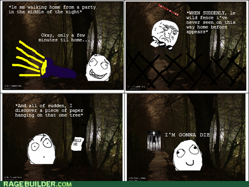 Rage Comics - scary - Page 2 - Rage Comics - rage comics - Cheezburger