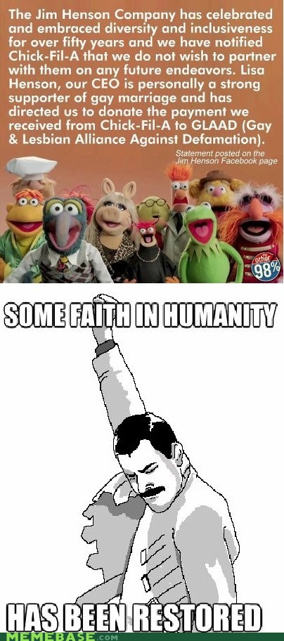 My Faith in Muppets is Unshakable - Memebase - Funny Memes