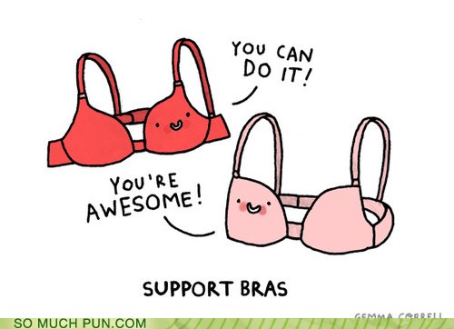 Puns - support - Funny Puns - Pun Pictures - Cheezburger