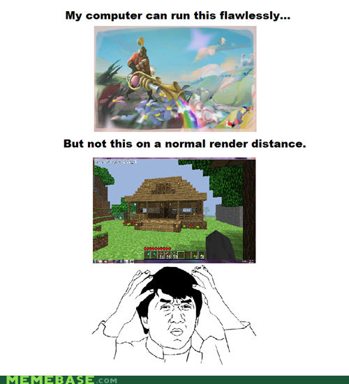 Minecraft is just too much, apparently. - Video Games - video game ...