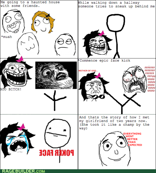 Next Time, Break the Ice Instead of Her Face - Rage Comics - rage comics