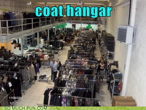 Puns - hanger - Funny Puns - Pun Pictures - Cheezburger