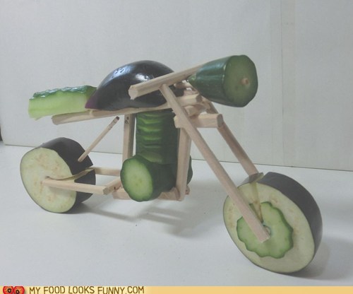My Food Looks Funny - motorcycle - funny food photos - Cheezburger