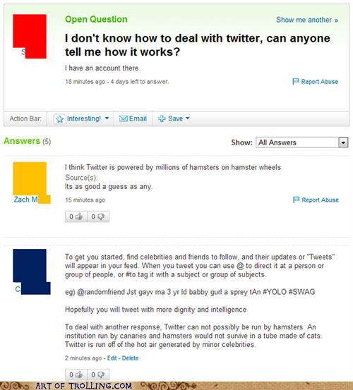 Security by Dobermans - Art of Trolling - Troll | Trolling | Yahoo ...