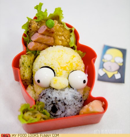 My Food Looks Funny - simpsons - funny food photos - Cheezburger