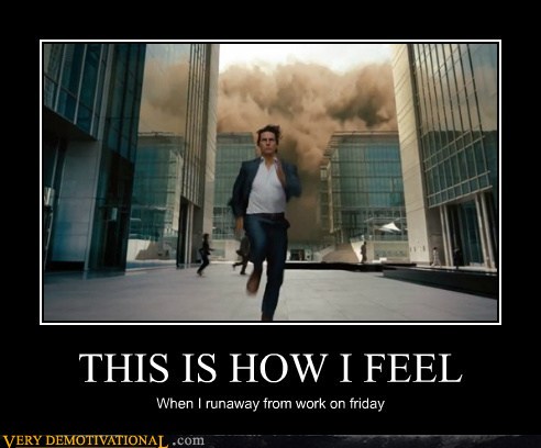 You Blew Up Your Office? - Very Demotivational - Demotivational Posters ...