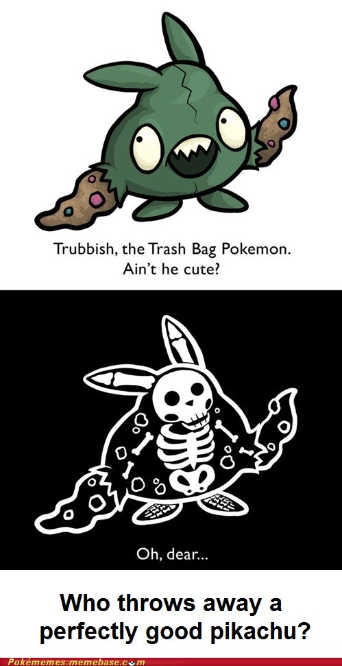 Pokémemes - trubbish - Pokemon Memes - Pokémon, Pokémon GO - Cheezburger