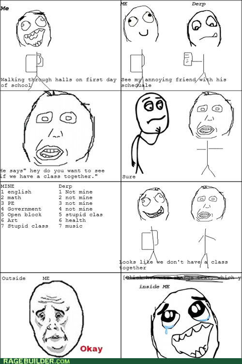 High School Rocks! - Rage Comics - rage comics