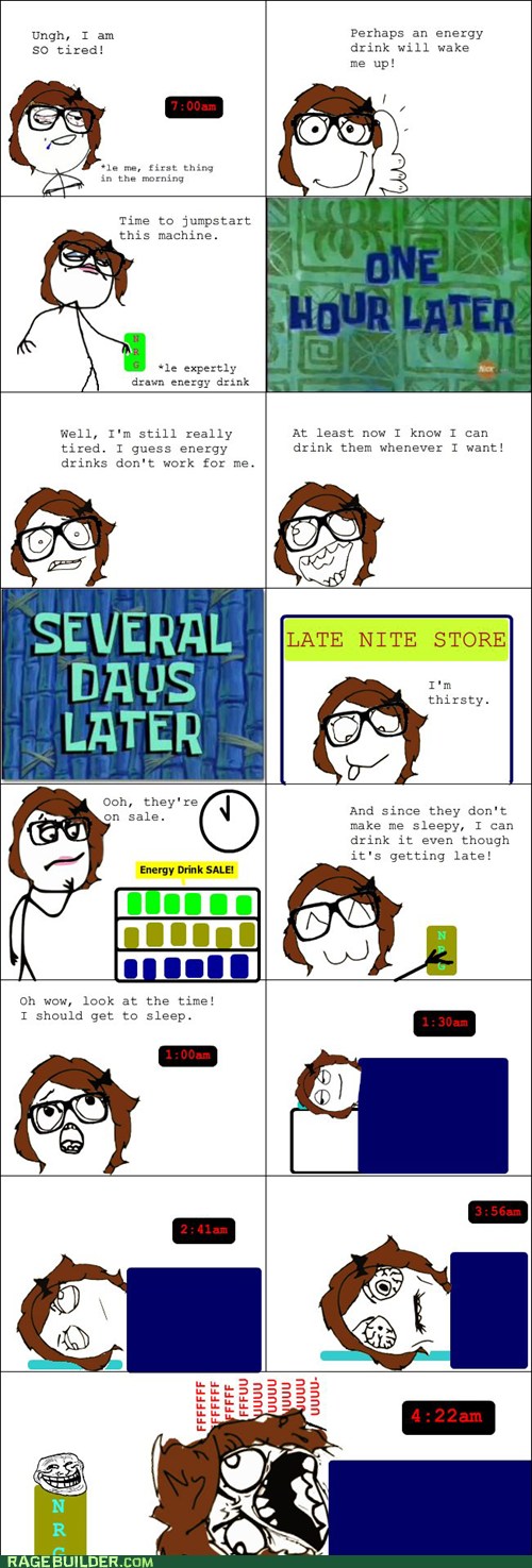 Rage Comics - tired - Rage Comics - rage comics - Cheezburger