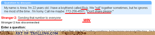 Art of Trolling - rick roll - Troll Tricks and Pranks - Trolling 101 ...
