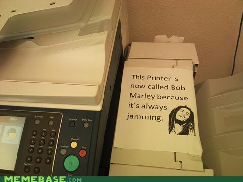 Puns - printer - Funny Puns - Pun Pictures - Cheezburger