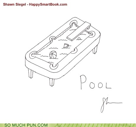 Puns - pool table - Funny Puns - Pun Pictures - Cheezburger