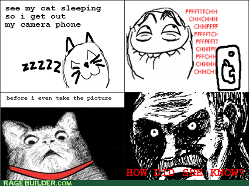 Do Phone Cameras Emit Supersonic Frequencies? - Rage Comics - rage comics