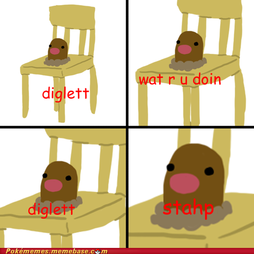 Pokémemes - diglett wednesday - Pokemon Memes - Pokémon, Pokémon GO ...