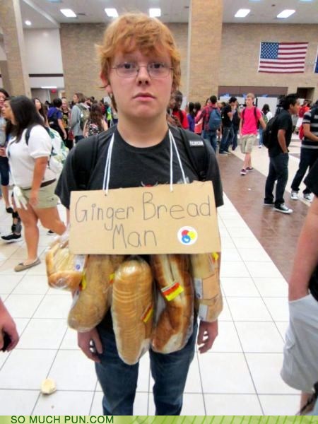 Puns - gingerbread man - Funny Puns - Pun Pictures - Cheezburger