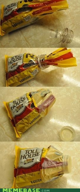 Real Life Hacks: Tight Sealing Your Open Packages - Memebase - Funny Memes