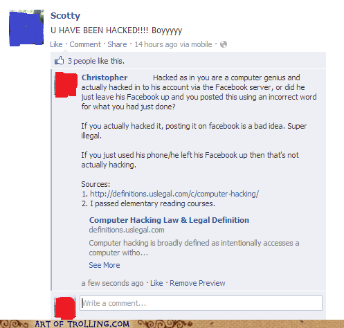 Art of Trolling - hacked - Troll Tricks and Pranks - Trolling 101 ...