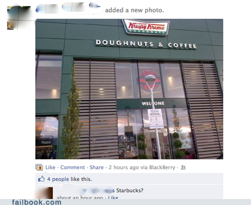 Starbucks Anyone? - Failbook - Failing On Facebook
