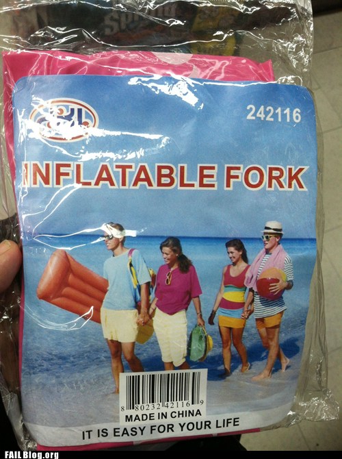 Engrish Funny: Much Easier Than Other Forks - FAIL Nation - Vintage ...