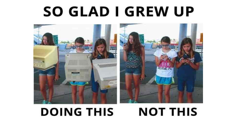 'So Glad I Grew Up' Memes Poke Fun At Generational Superiority ...