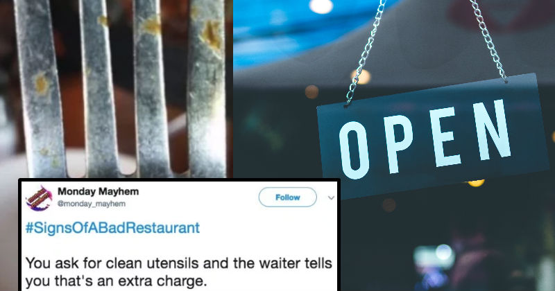 18 Troubling Signs Of A Bad Restaurant You Need To Keep An Eye Out For ...