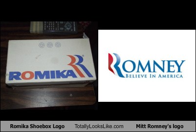 Romika Shoebox Logo Totally Looks Like Mitt Romney's logo - Totally ...
