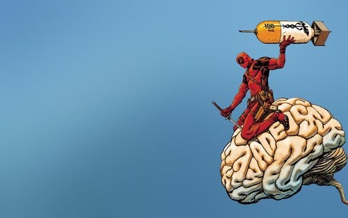 This Is Your Brain on Deadpool - Superheroes - superheroes, batman ...