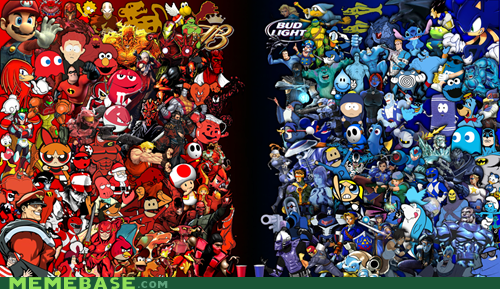 Red vs Blue - Memebase - Funny Memes