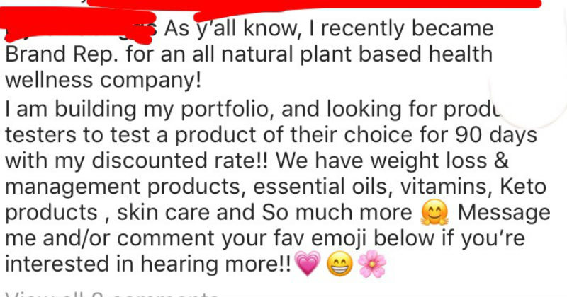 Girl Caught Up In Pyramid Scheme Actually Responds To Reality Check ...